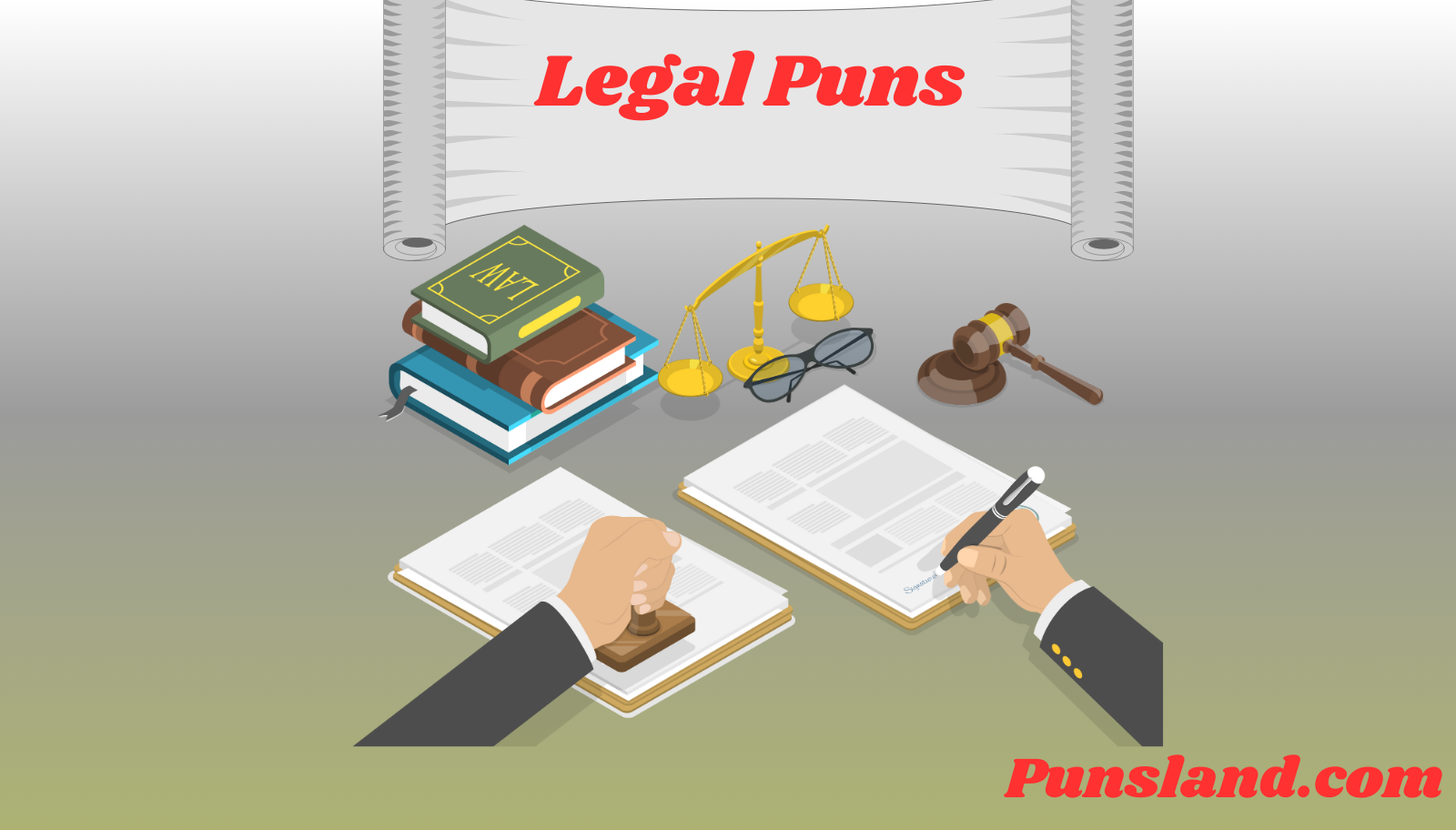 135+ Legal Puns That Are Guilty of Being Hilarious!